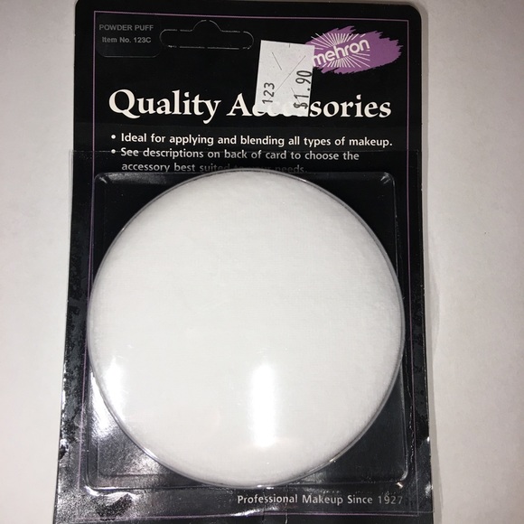 Mehron | Makeup | Mehron Powder Puff | Poshmark